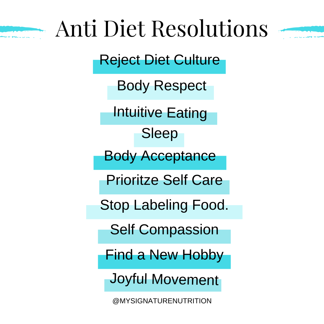 If Not Dieting, Then What? 4 New Years Resolutions That Aren’t About ...