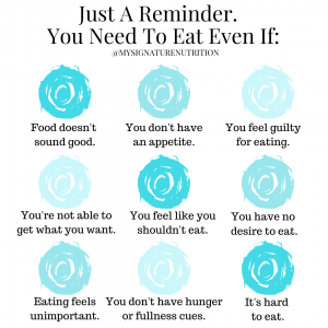 4 Common Eating Disorder Thoughts To Challenge Right Now. (Yes, In a ...